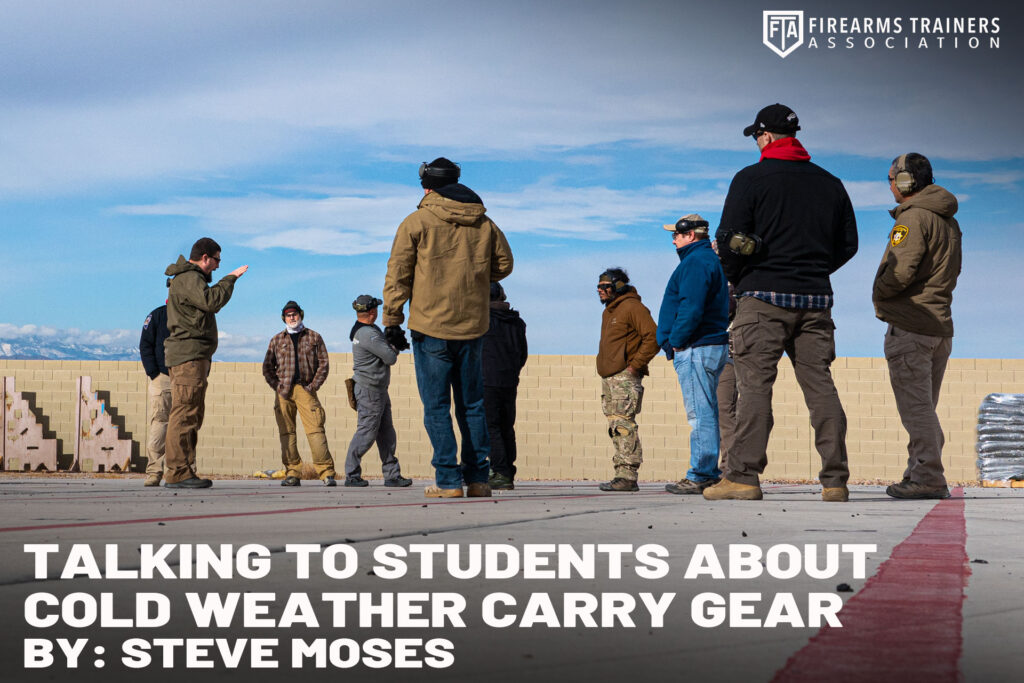 TALKING TO STUDENTS ABOUT COLD WEATHER CARRY GEAR - FTA Protect